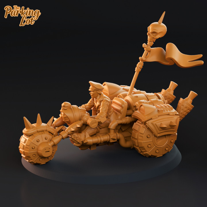 3D Printable Death Bike by Cast n Play