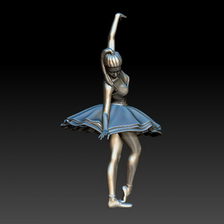 3D Printable Ballerina 2 by 3DLadnik