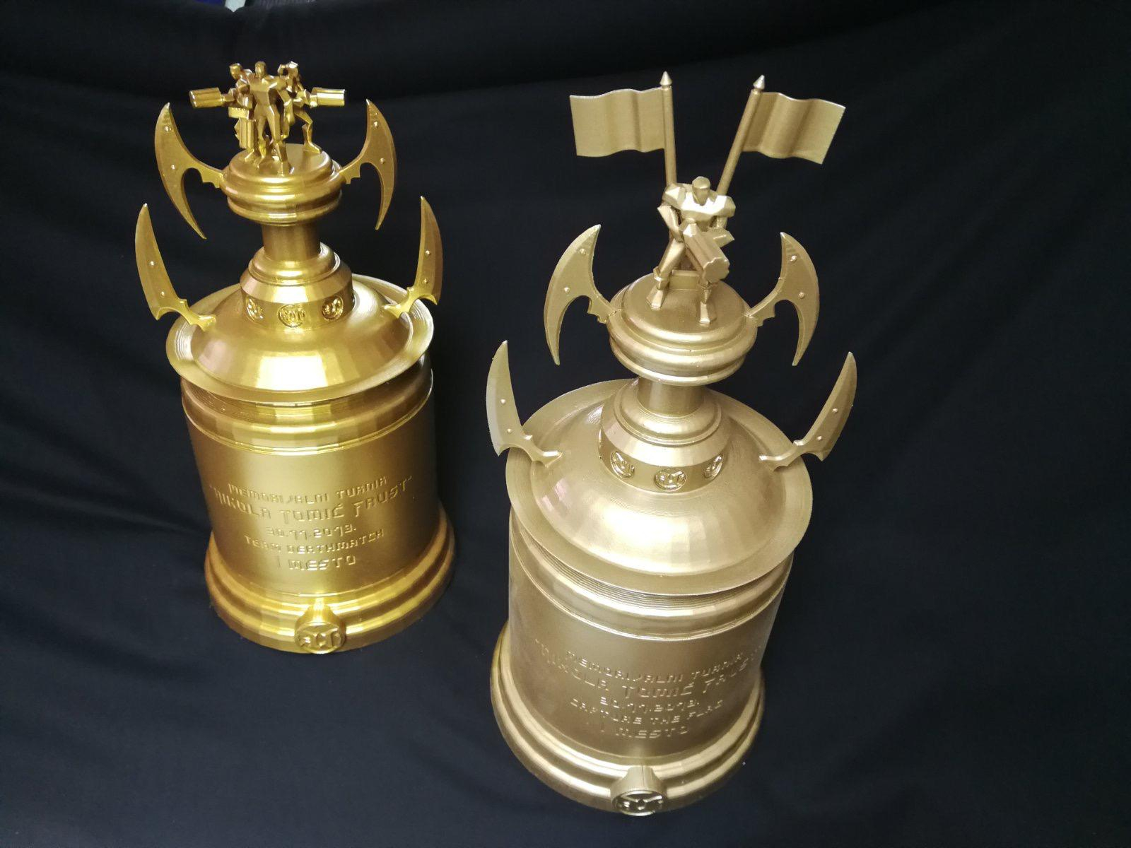 3D Printable UT Dev Trophy by Metal