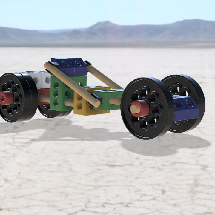 3D Printable Skeewerz Buliding System by Steve Maples