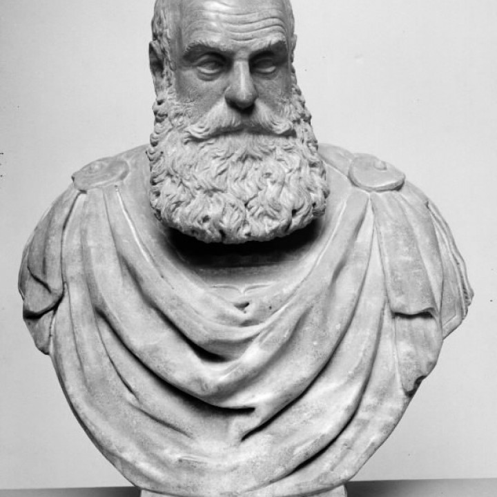 3D Printable Bust of Marcantonio Ruzzini by SMK - Statens Museum for Kunst