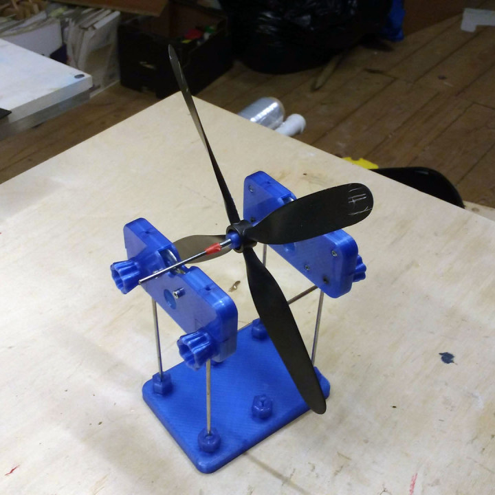 3D Printable Balancer for Propellers and Spinners by Marcin Hudyka