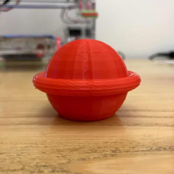 3D Printable Planet by Rachael