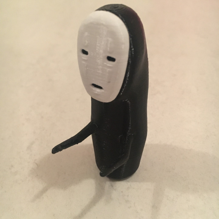 3D Print of no face man by KuroJC