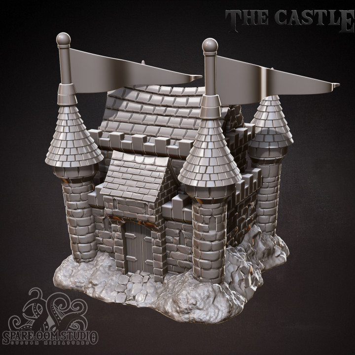 3D Printable The Castle by Leavon Archer