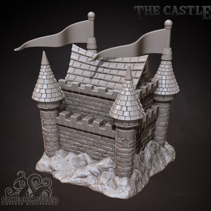 3D Printable The Castle by Leavon Archer