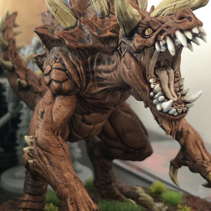 3D Print of Tarasque - The Legendary Devourer (Epic Boss) by Hovan007