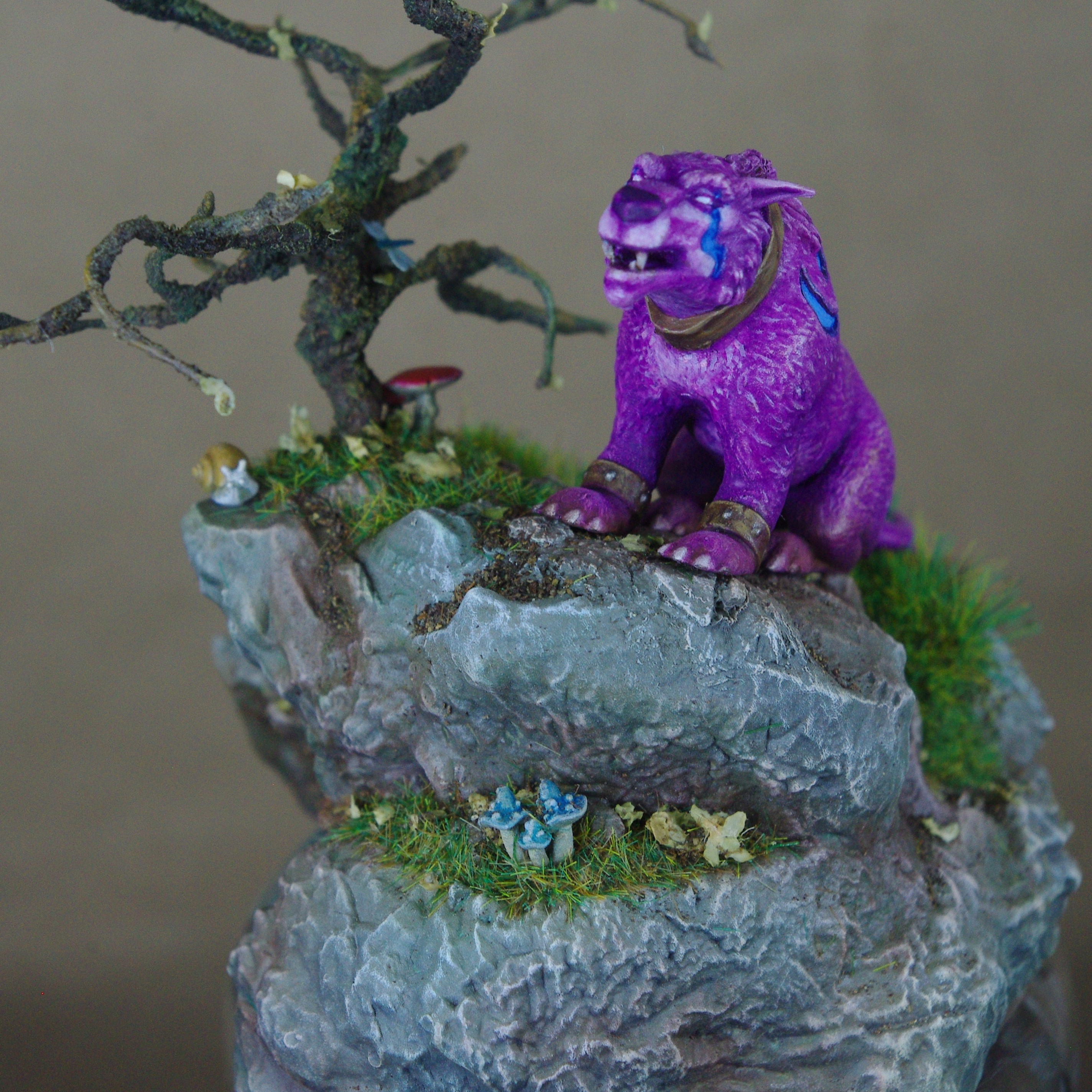 3D Printable Night Elf Druid Cat Form by FatesEnd