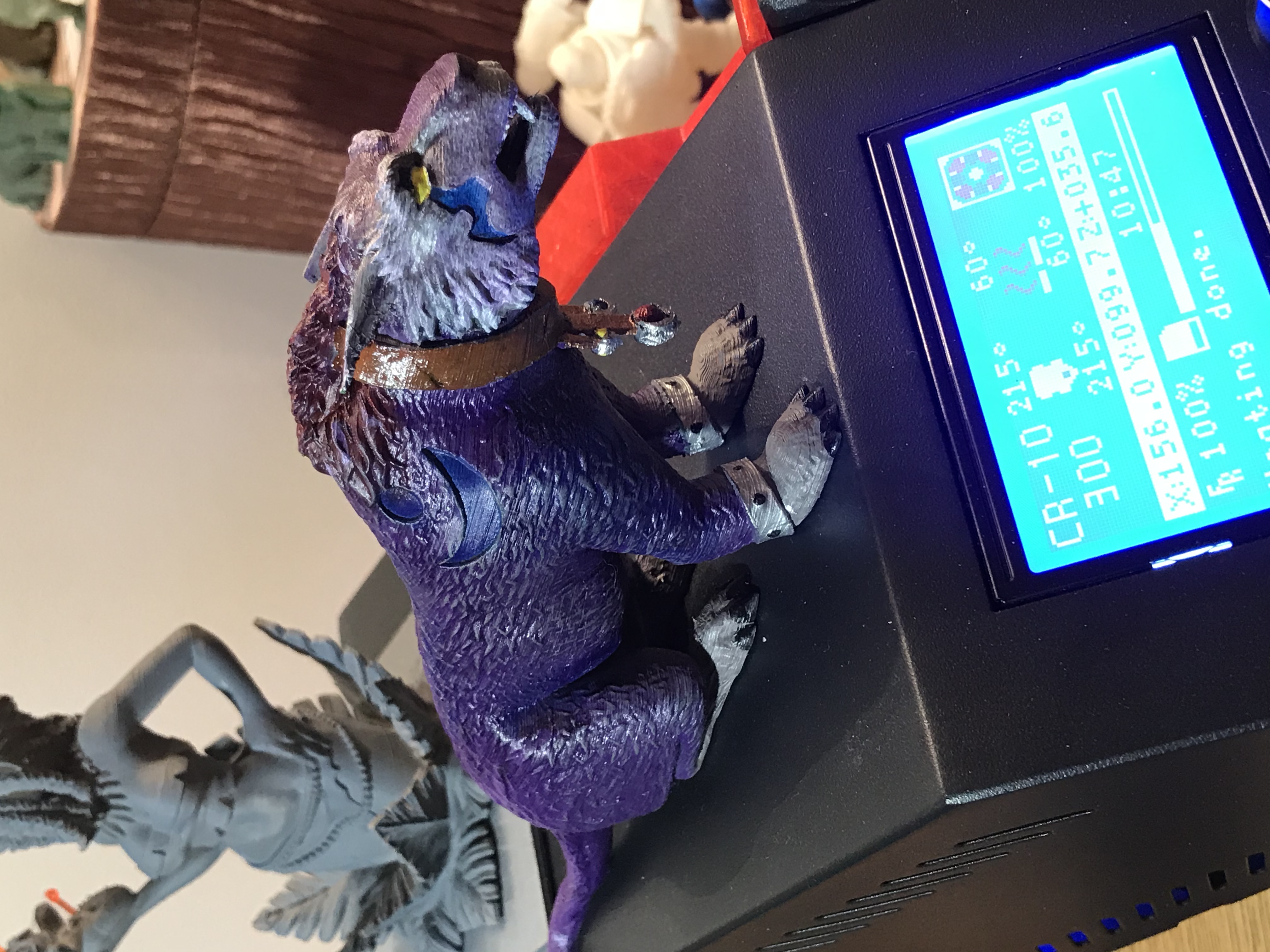 3D Printable Night Elf Druid Cat Form by FatesEnd