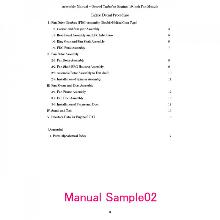 3D Printable Geared Turbofan Engine (GTF), 10 inch Fan Module by Motoo ...