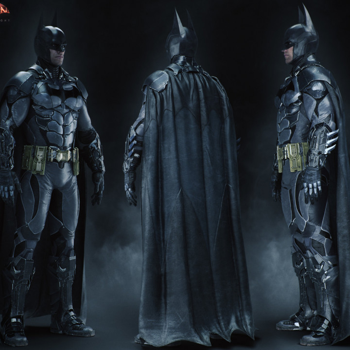 3D Printable arkham knight bust by Chris chia