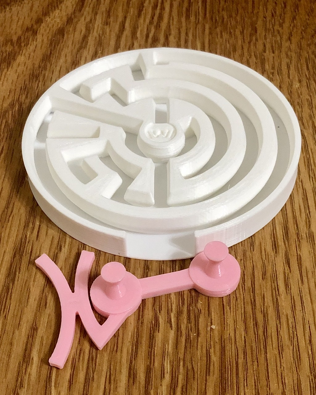 3D Printable Devilish Westworld sliding puzzle by Evgeni Bourd