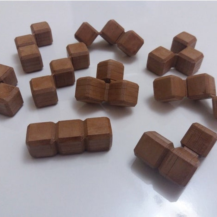 3D Printable Rubik's Bricks by Parth Chaudhari