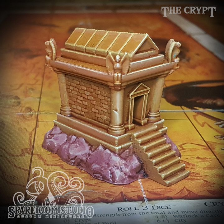 3D Printable The Crypt by Leavon Archer