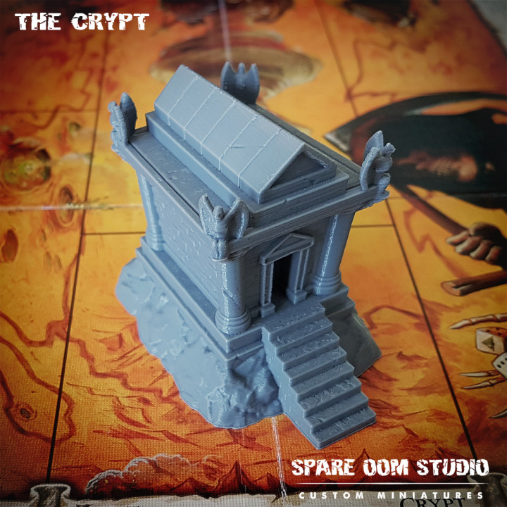 3D Printable The Crypt by Leavon Archer