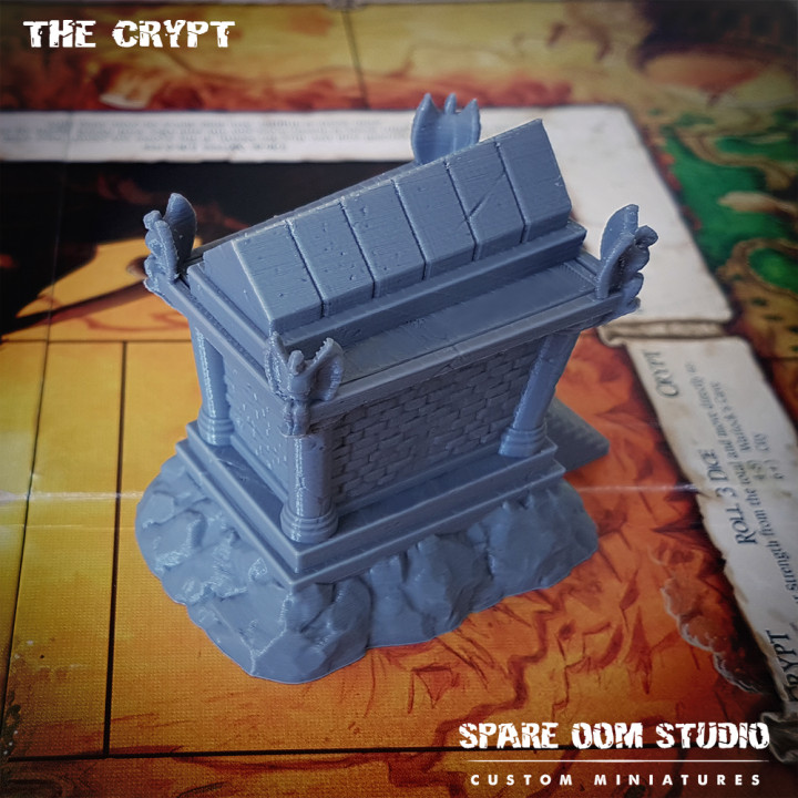 3D Printable The Crypt by Leavon Archer