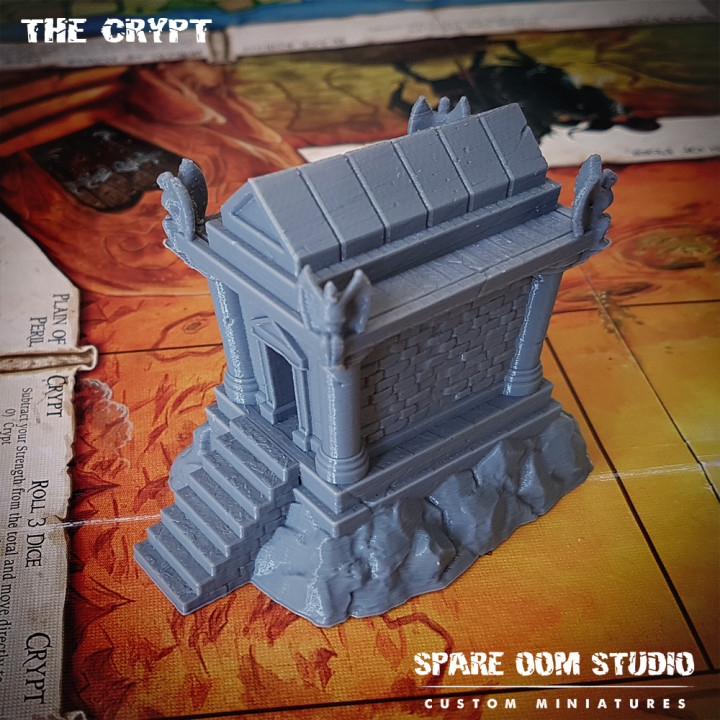 3D Printable The Crypt by Leavon Archer