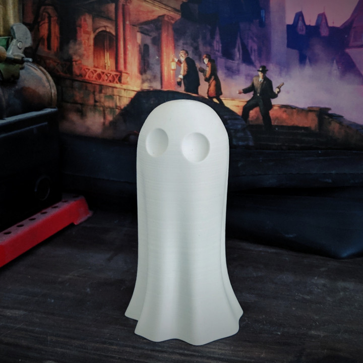 3D Printable Pavel the Ghost by Kalle-Iivari Mononen