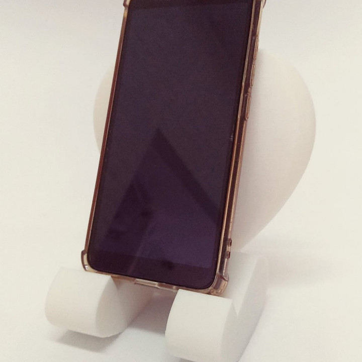 3D Printable Mobile Phone Stand - Heart by ben zion