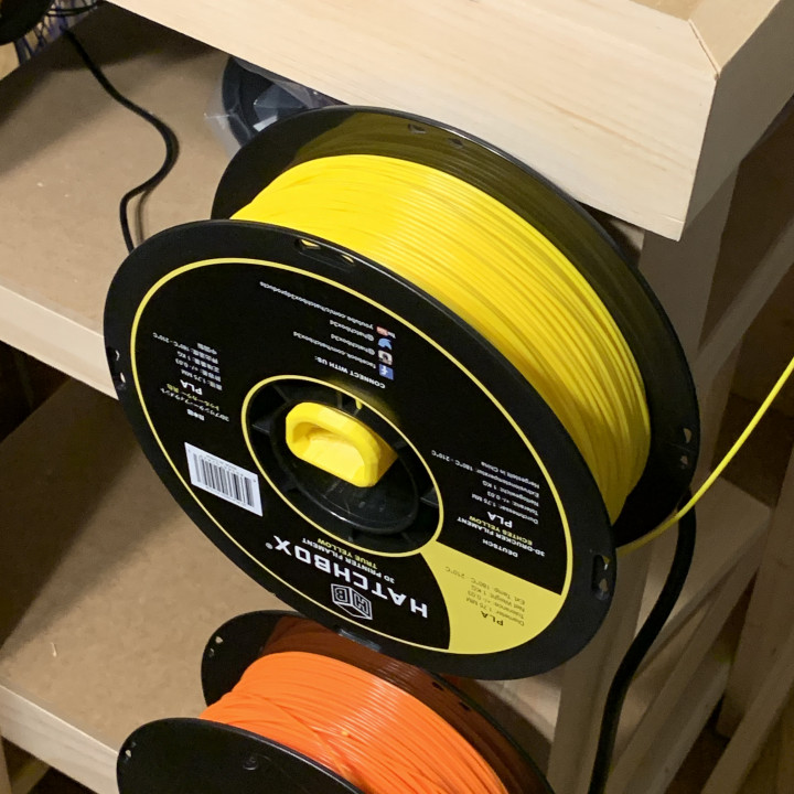 3D Printable PLA Spool Holder by Tom Carr