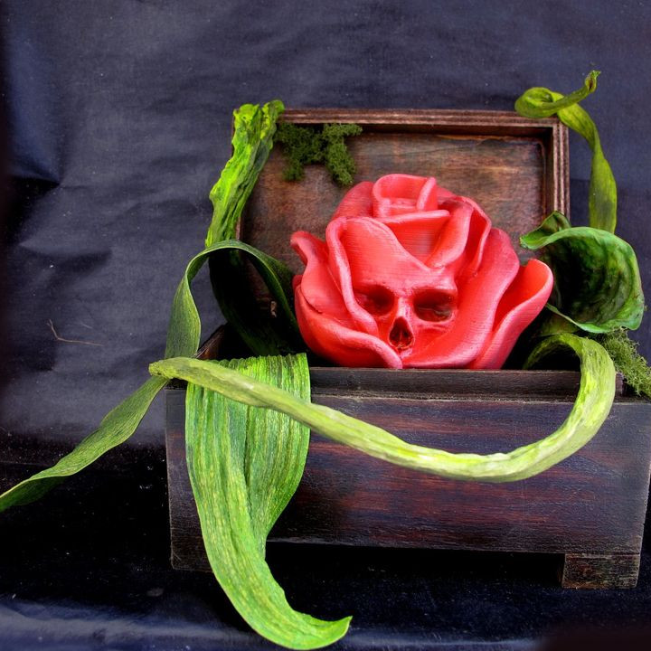 3D Print of Deadly Rose by loicriou1