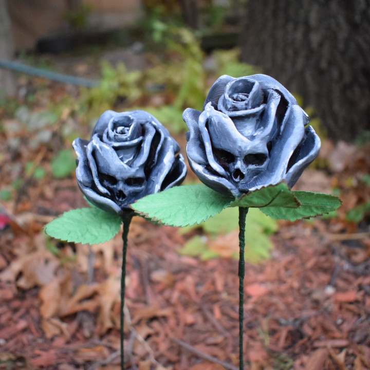 3D Printable Deadly Rose by Tanya Wiesner