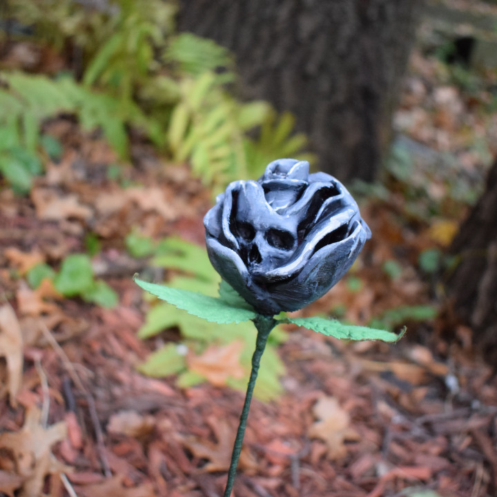 3D Printable Deadly Rose by Tanya Wiesner
