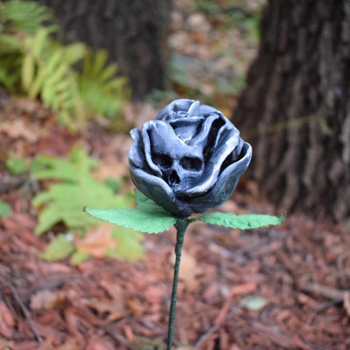3D Printable Deadly Rose by Tanya Wiesner