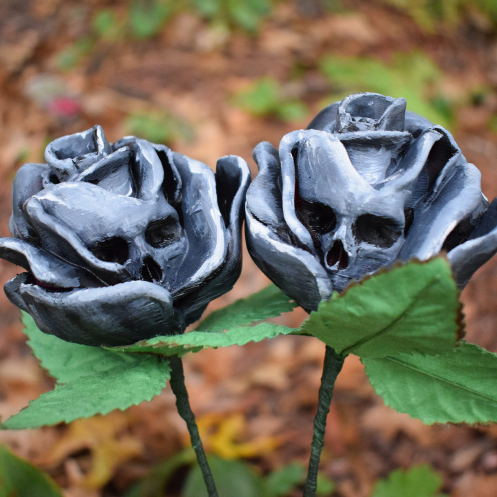 3D Printable Deadly Rose by Tanya Wiesner