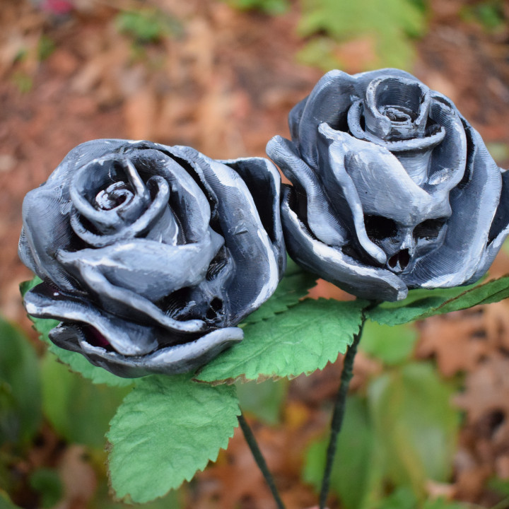 3D Printable Deadly Rose by Tanya Wiesner