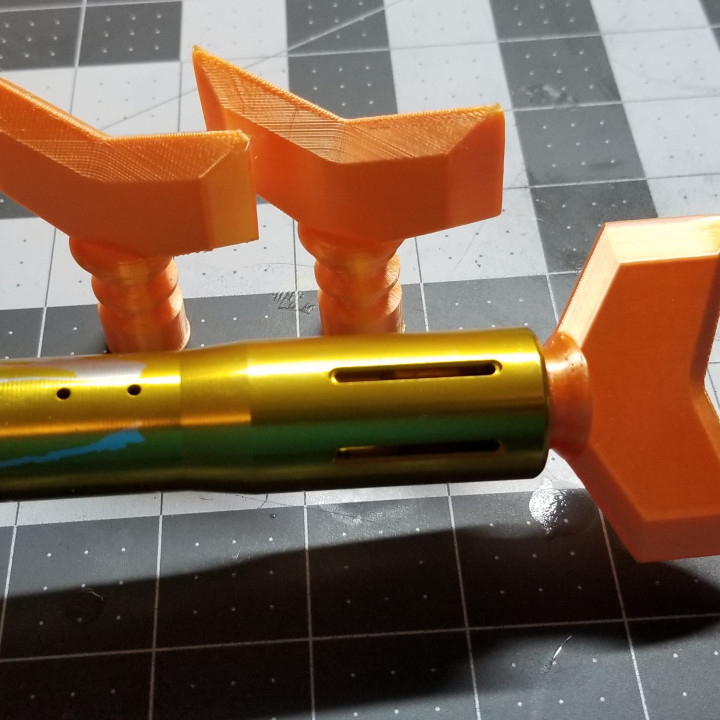 3D Printable Paintball Barrel Plug/Cover - Single O Ring & No Supports ...