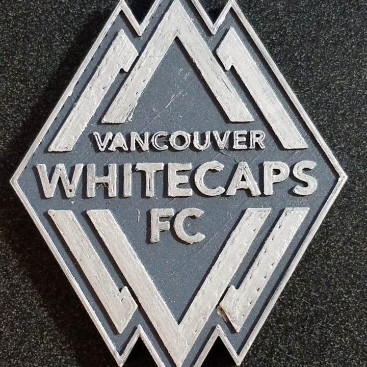 3D Printable Vancouver Whitecaps Logo by Anthony Reitan