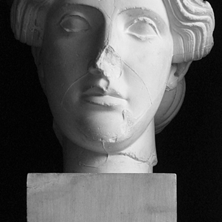 3D Printable Head of Orpheus by SMK - Statens Museum for Kunst