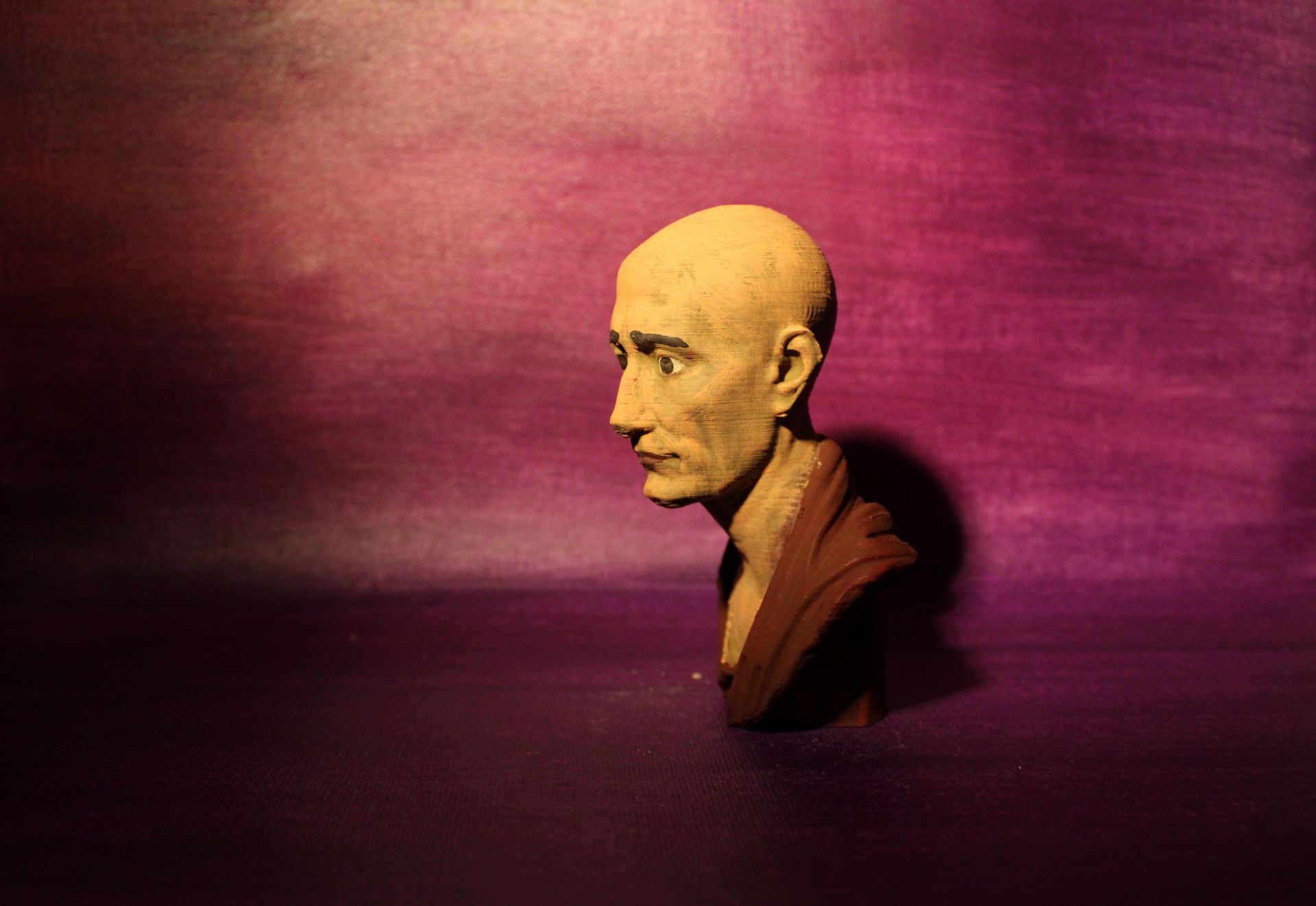 3D Printable Portrait of Julius Caesar (?), The Green Caesar by SMK ...