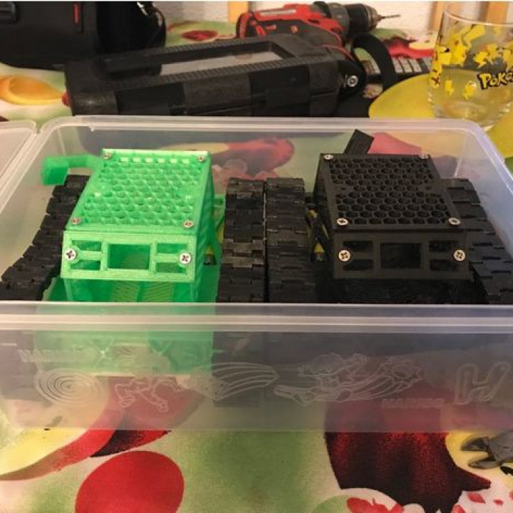 3D Printable TANQUE COMPACTO UNO (Arduino) by Digno Alfredo Talavera Rojas