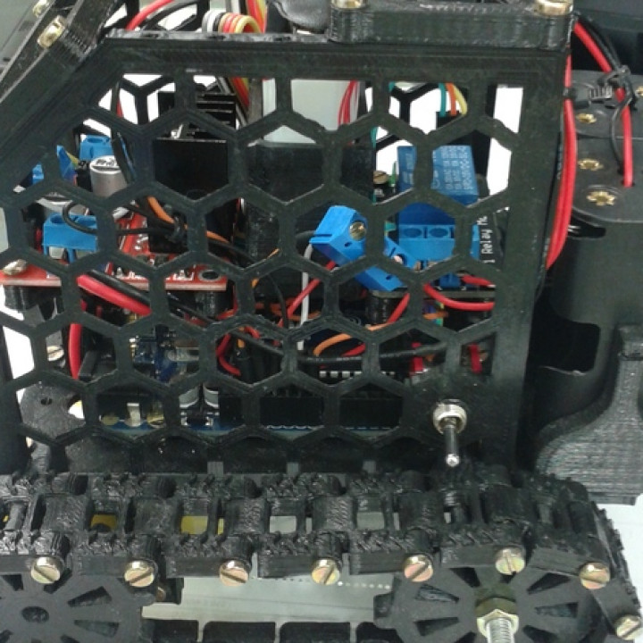 3D Printable Tank Scratch Arduino by Digno Alfredo Talavera Rojas