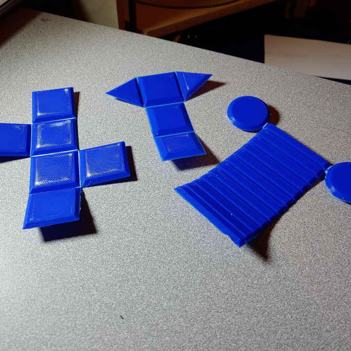 3D Printable Spatial Visualization of 3D objects in 2D by Nate