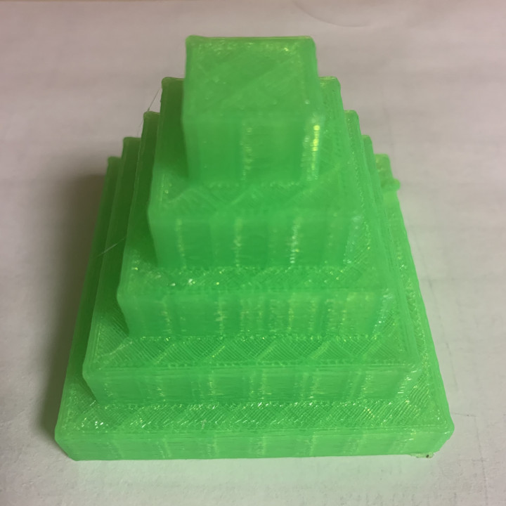 3D Printable Mathematical Pyramid by Abhijeet