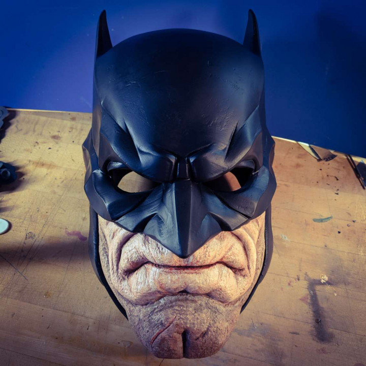 3D Printable The Bat Chin - Batman Mask by Tom Davis