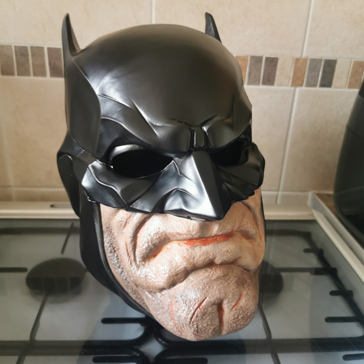 3D Print of The Bat Chin - Batman Mask by JasonSchofield