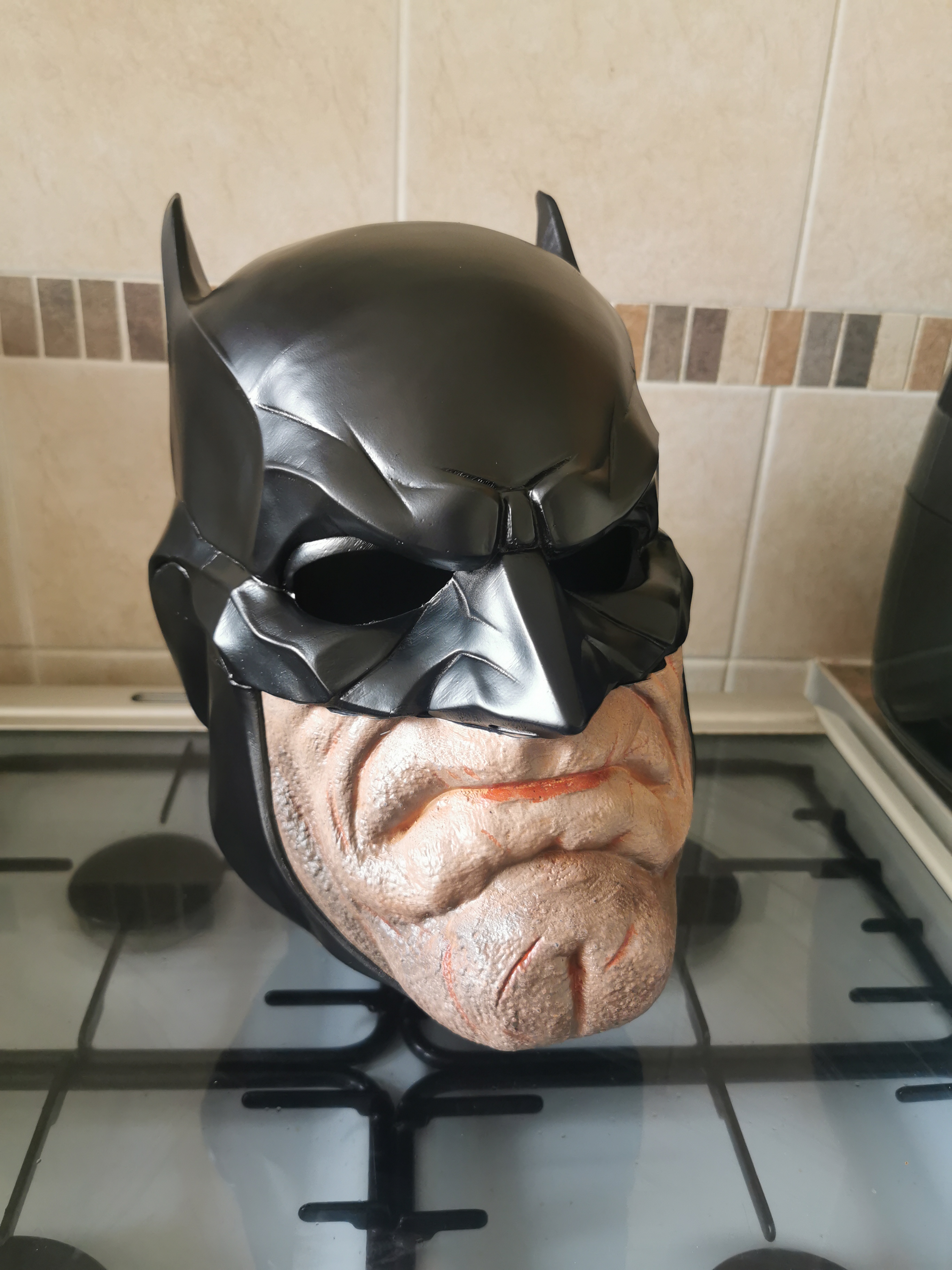3D Printable The Bat Chin - Batman Mask by Tom Davis
