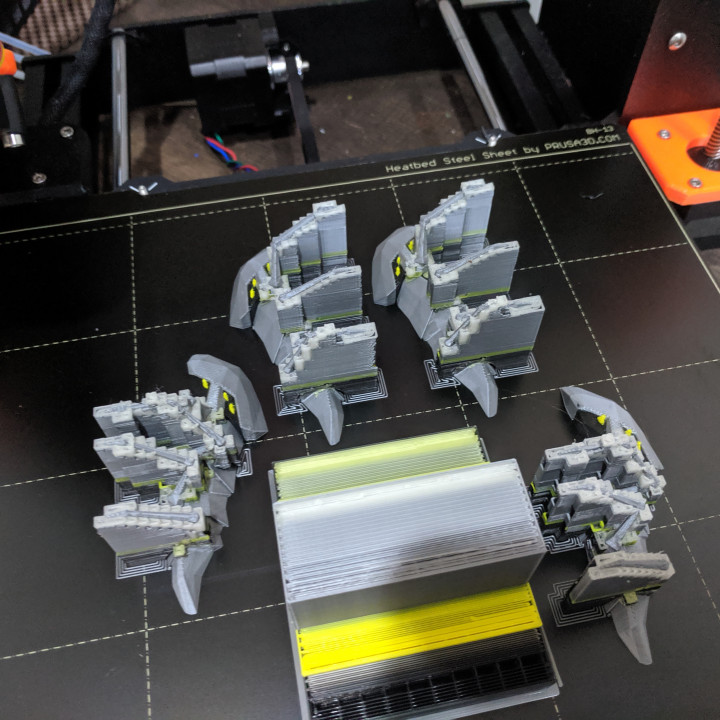 3D Printable Scrib Morrowind Multimaterial by Ellswor