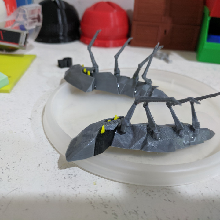 3D Printable Scrib Morrowind Multimaterial by Ellswor