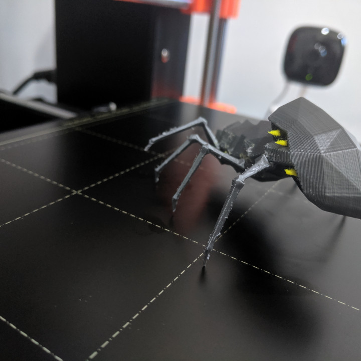 3D Printable Scrib Morrowind Multimaterial by Ellswor