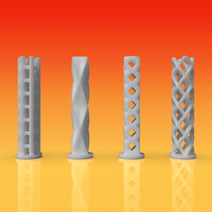 3D Printable Ravensburger - Abstract Towers by Soma