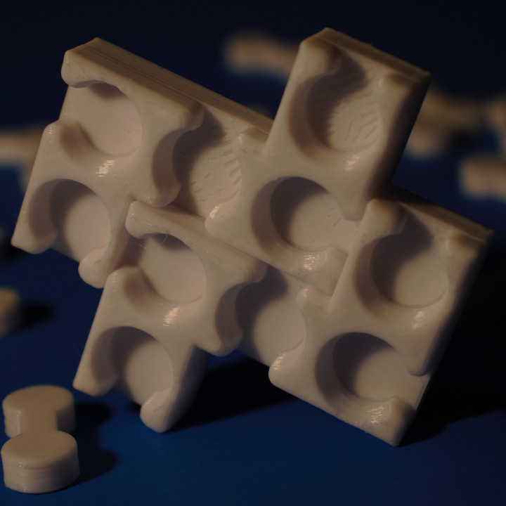 3D Printable Gravity Building Blocks by Plane Me