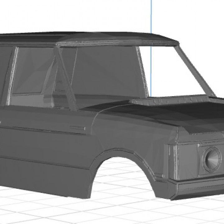 3D Printable Range Rover Dakar / Trident body car printable 3D by ...