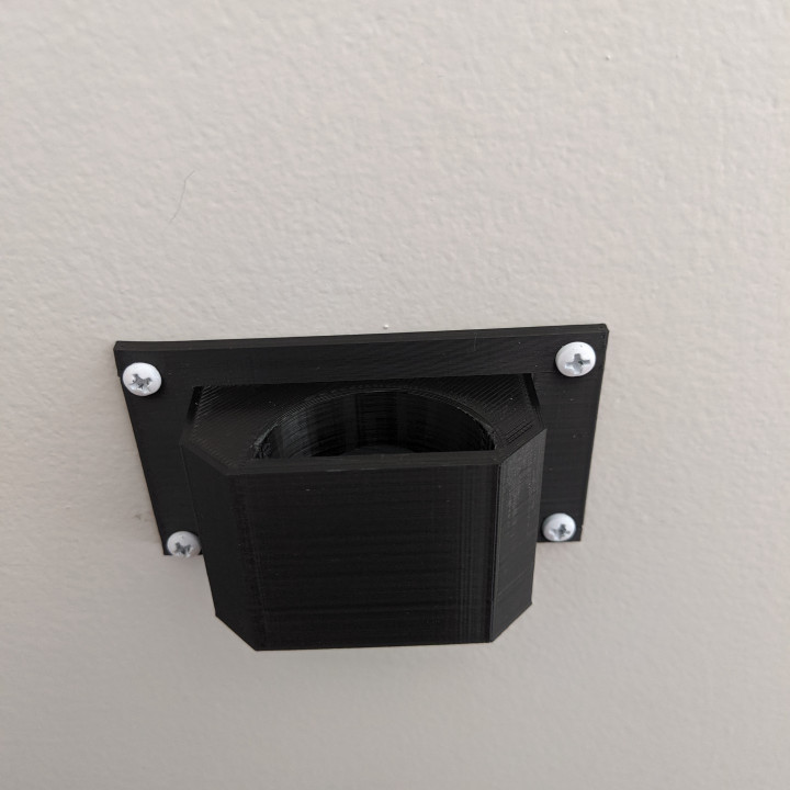 3D Printable Fire Stick Remote Holder (Wall mount) by Kyle Breit