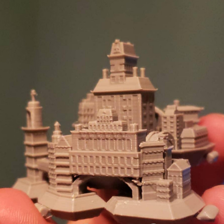 3D Printable Columbia Miniature Model by Kevin Ortiz