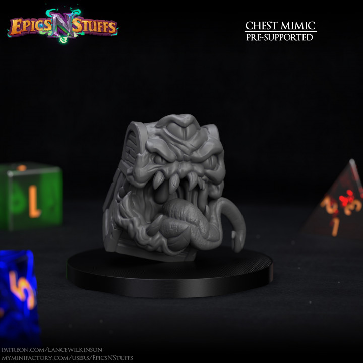 3D Printable Chest Mimic by Epics N Stuffs